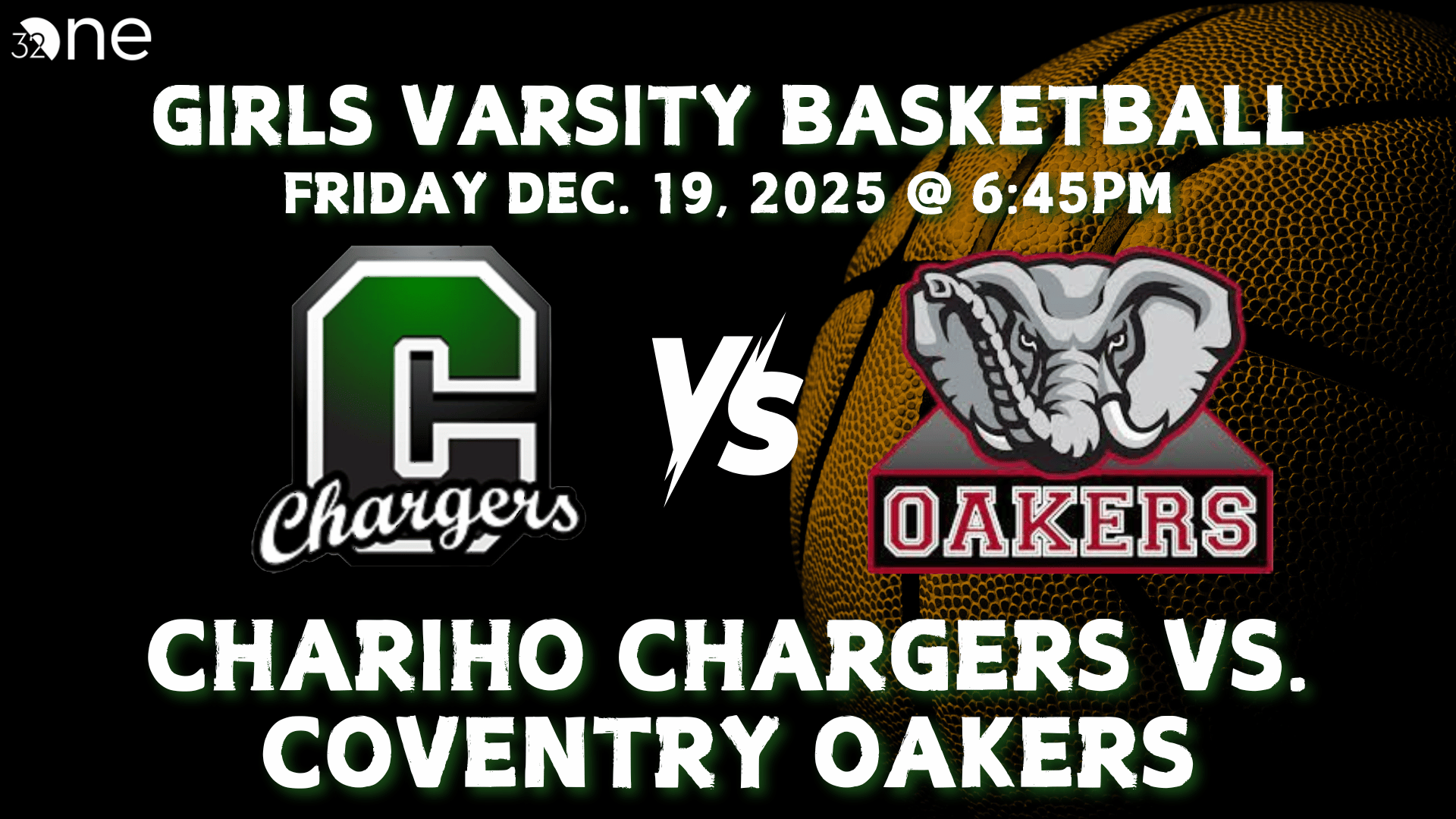 Girls Varsity Basketball | Chariho Chargers vs. Coventry Oakers ...