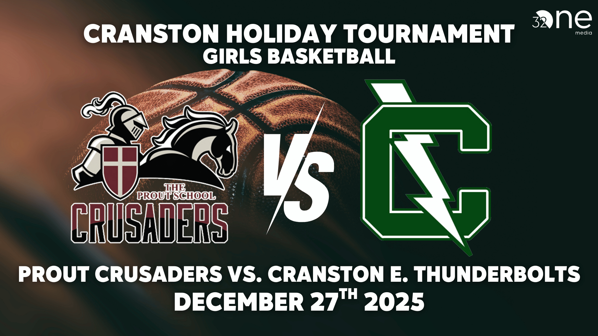 Girls Basketball | Prout Crusaders vs. Cranston East Thunderbolts ...